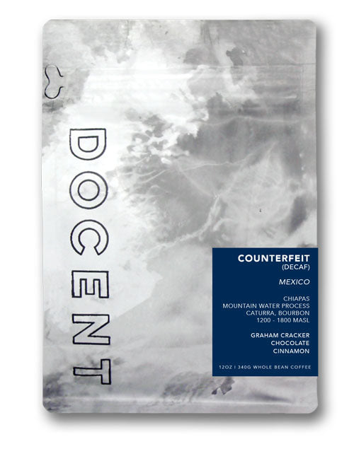Counterfeit (Single Origin Decaf Mexican Coffee) – Docent Coffee